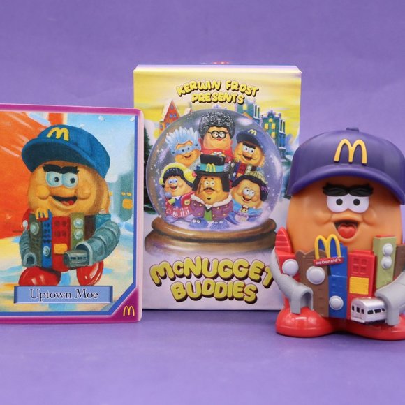 McDonalds | Toys | Mcdonalds Kerwin Frost Mcnugget Buddies Adult Happy Meal Toy Uptown Moe A ...